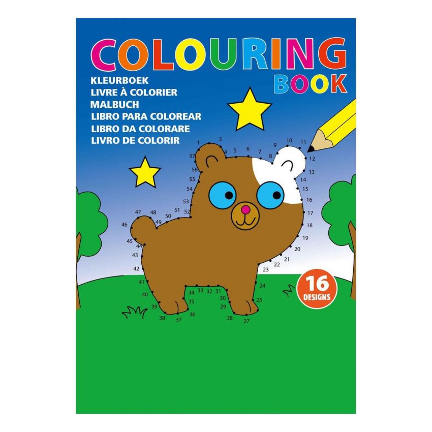 Libro da colorare per bambini Constanze - CONSTANZ